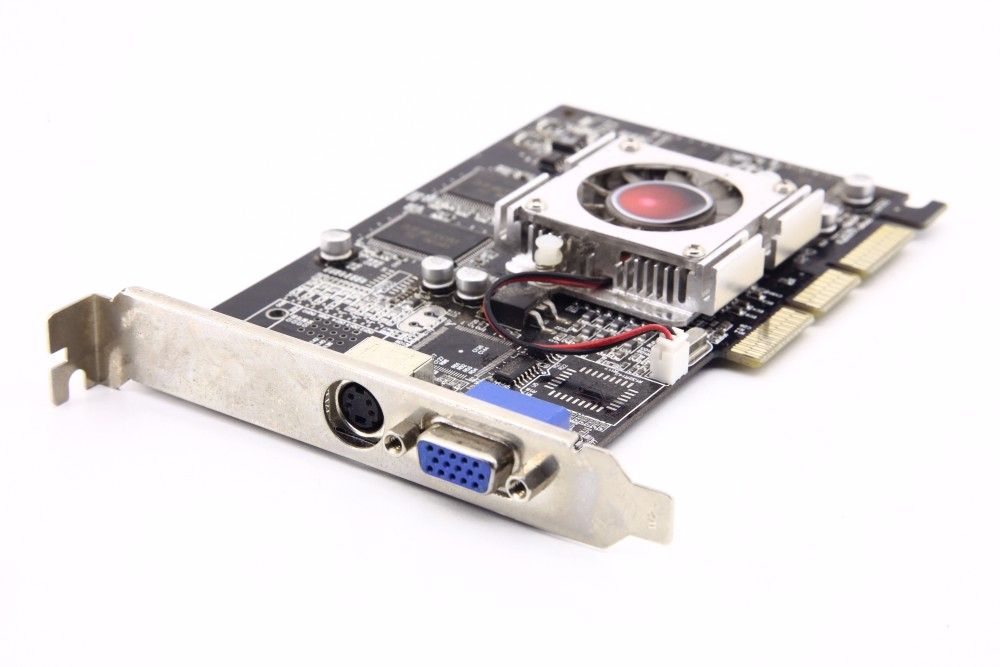 nVidia GeForce 4 MX 440 64MB DDR Ver:D AGP VGA S-Video Grafikkarte ...