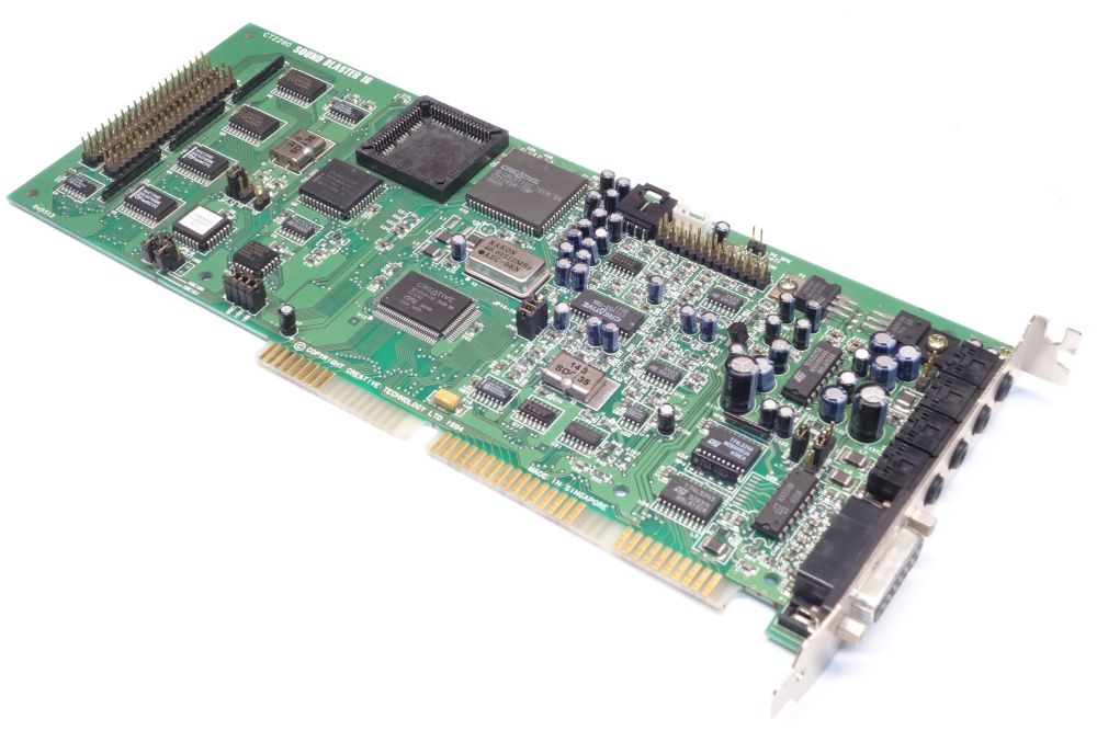 Creative Labs Sound-Blaster 16 CT2290 OPL DOS ISA Vintage Audio-Card ...