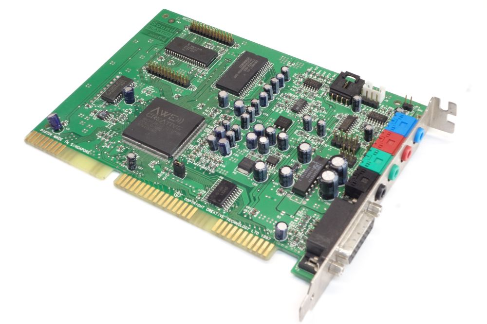 Creative Technology Sound-Blaster AWE64 Value CT4520 ISA Audio-Card ...