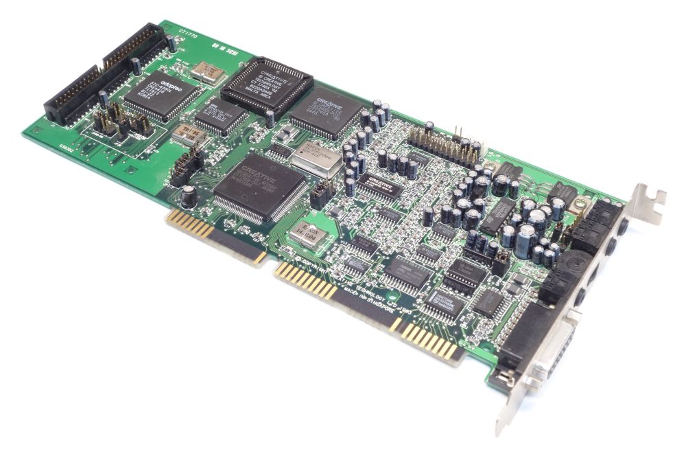 Creative Sound-Blaster 16 CT1770 ISA Audio-Card Soundkarte SCSI-Port ...