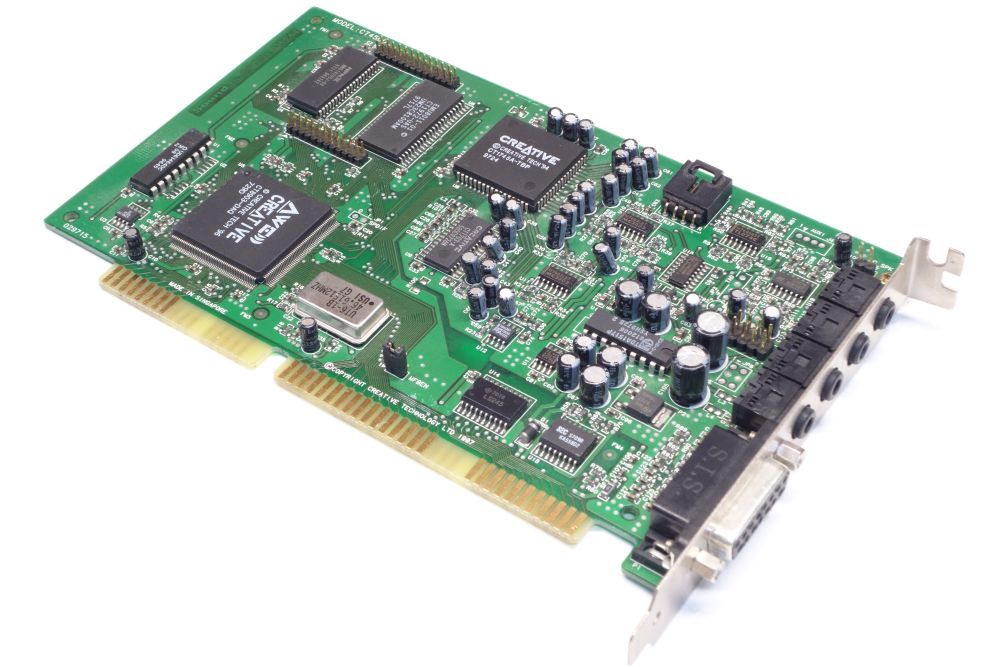 Creative Sound-Blaster AWE64 Value PnP CT4500 ISA DOS Audio-Card PC ...