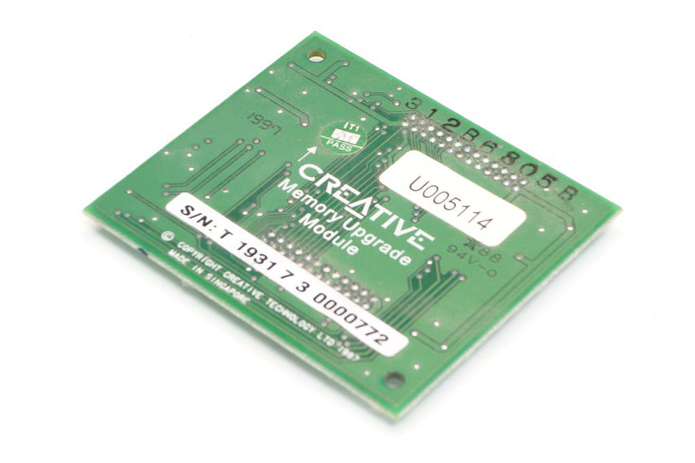 Creative Memory Upgrade Module CT1930 8 MB for Sound-Blaster AWE64 ...