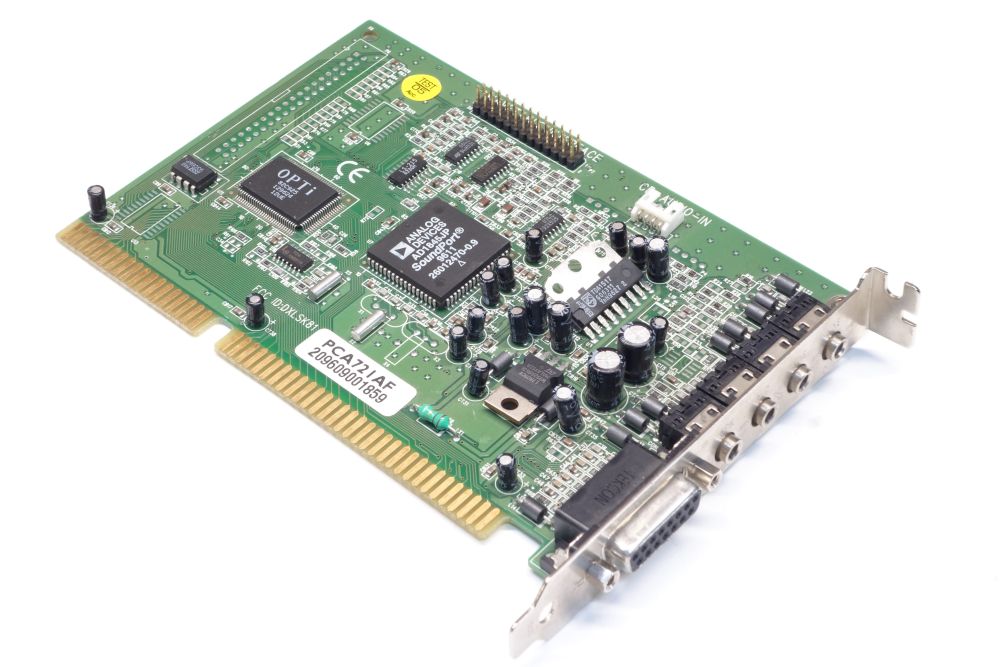 Philips PCA72IAF 3D PnP ISA Retro PC Audio-Card Sound-Karte OPTi 82C925 ...