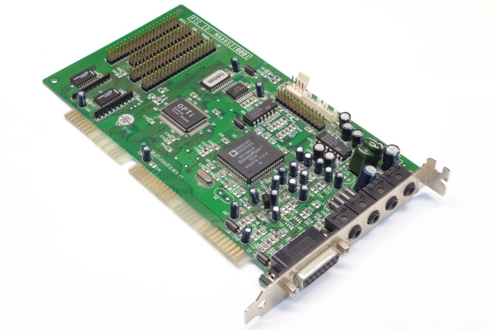 Procomp Pro-Multimedia OPTi 82C929A ISA PC Retro Audio-Card Sound-Karte ...