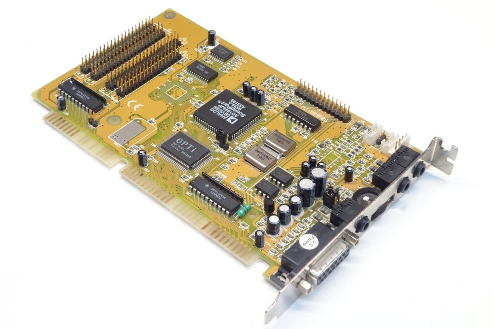 OPTi 82C929A ISA PC Vintage Retro Audio-Card Soundkarte like/ wie OPL3 ...