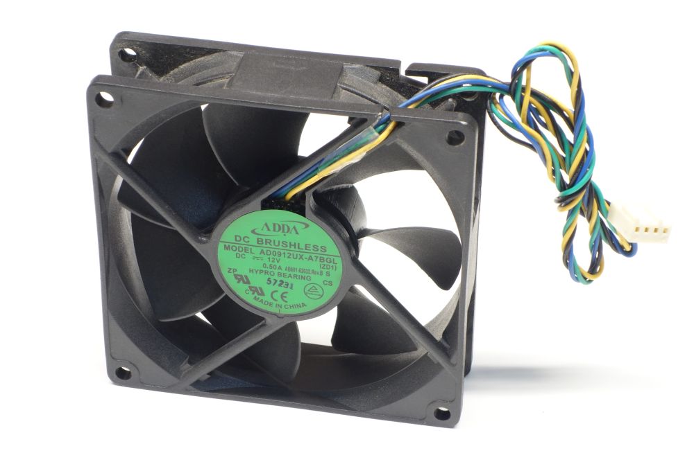 ADDA AD0912UX-A7BGL ZD1 Brushless Cooling Fan DC 12V 0.5A 92x92x25mm ...