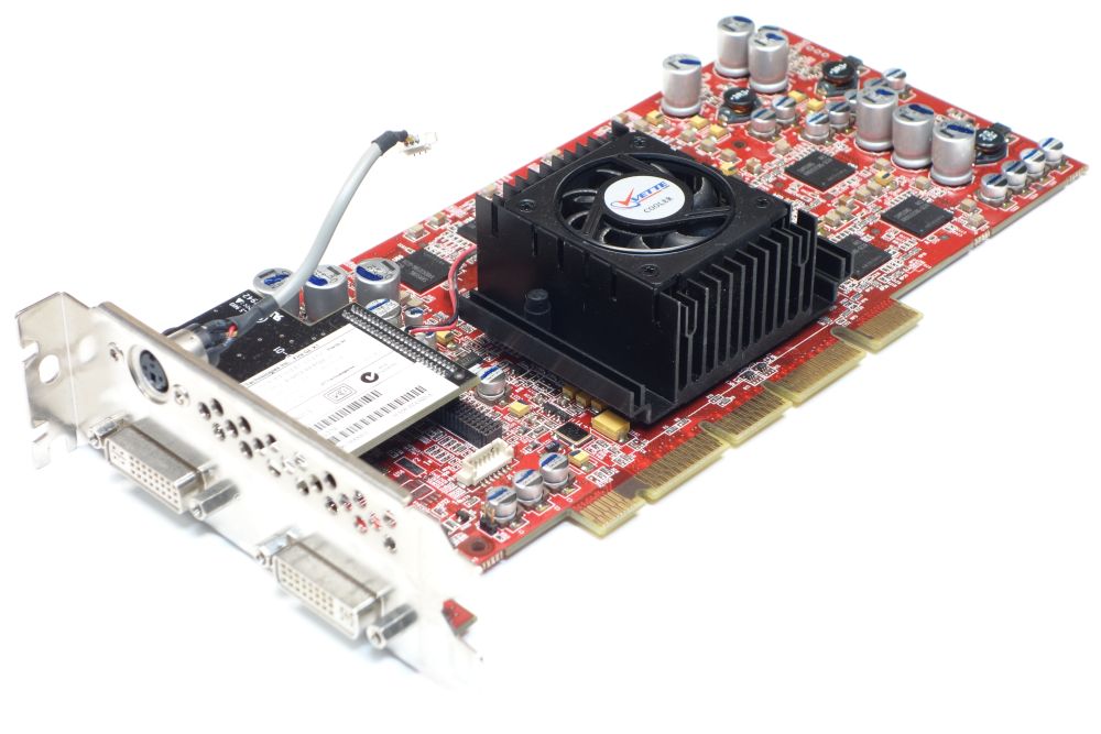 ATI FireGL X1 256MB AGP Pro Video Card Grafik-Karte 2x Dual DVI-I HP ...