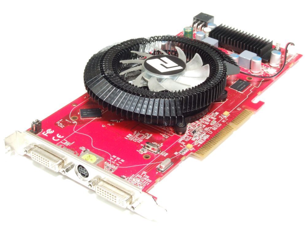 PowerColor ATI Radeon HD3850 512MB GDDR3 AG3850 512MD3 AGP Dual DVI ...