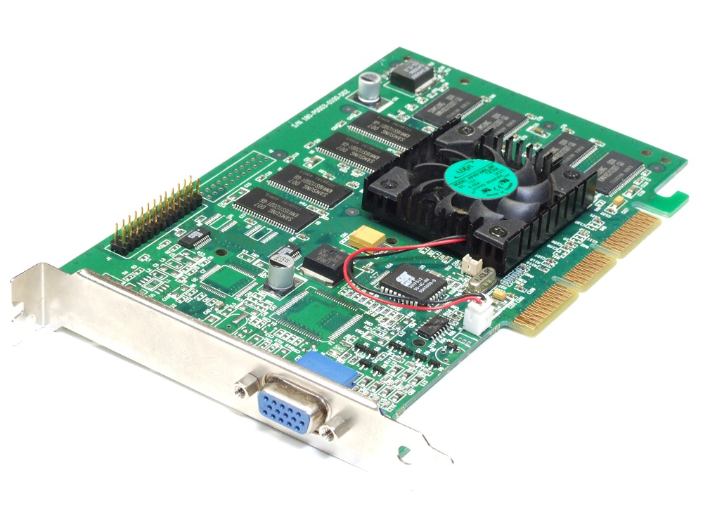 nVidia GeForce256 32MB AGP 4x PC Video Graphics Card Retro Vintage ...