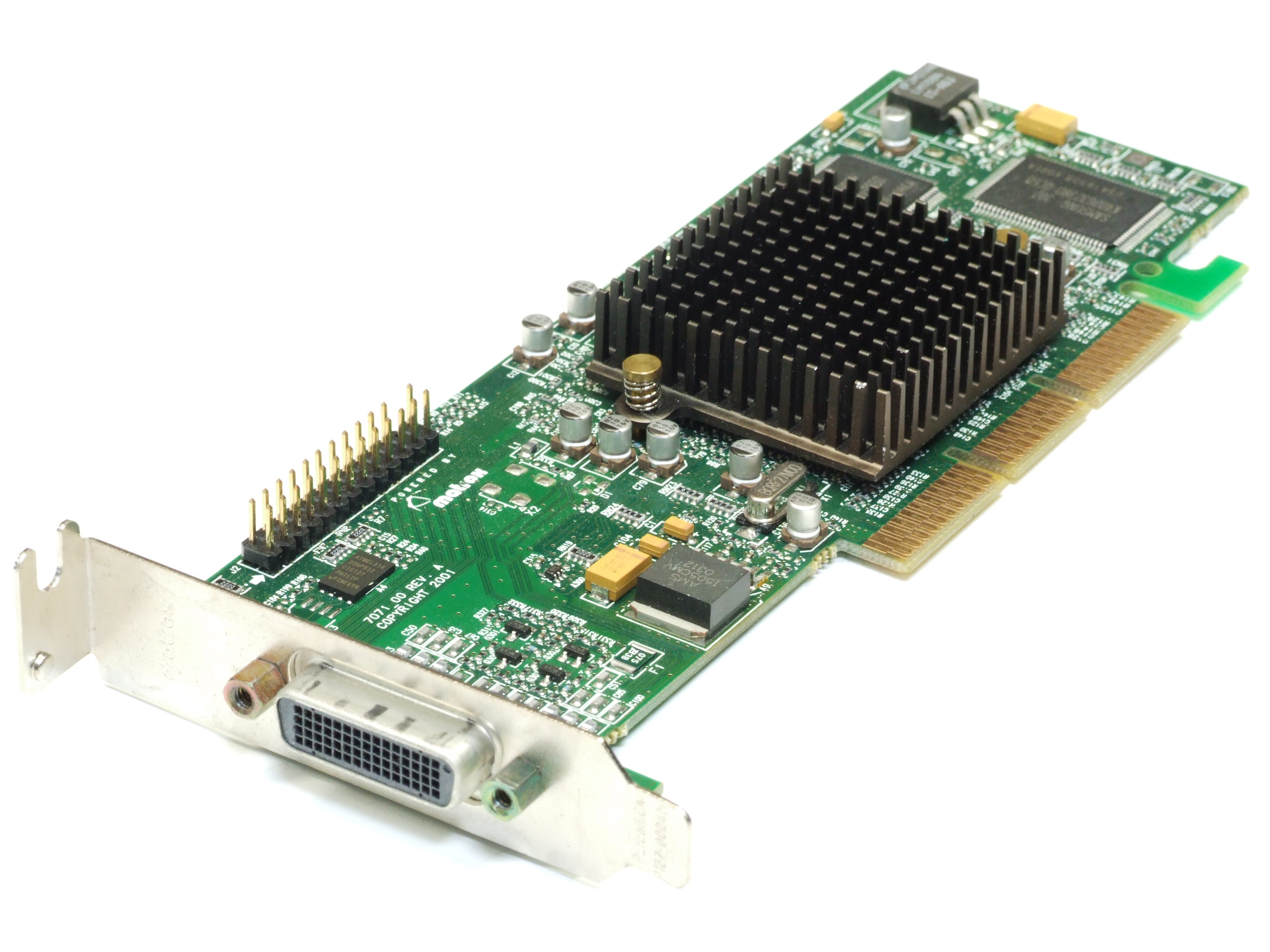Matrox MGA G550 Multi Monitor Low Profile AGP Video Card 32MB LFH60 ...