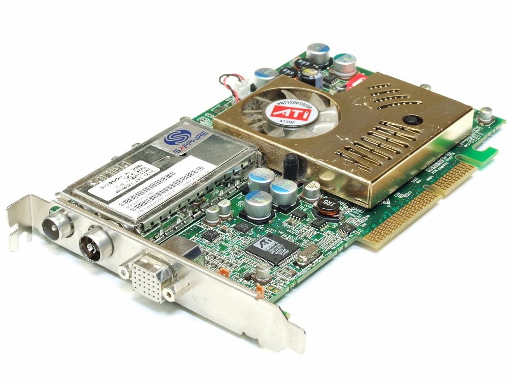 Sapphire ATI All in Wonder 9600XT 128MB AGP TV Tuner Video PC Card 109 ...