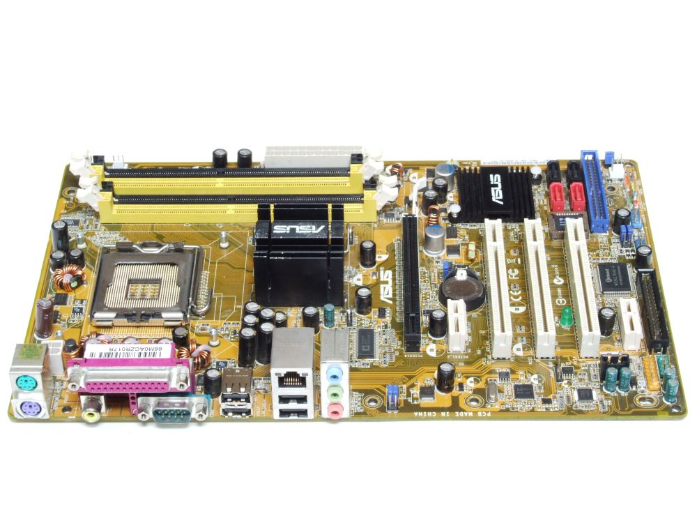 Asus P5PL2 ATX PC Mainboard Motherboard Socket/Sockel 775 PCIe SATA ...