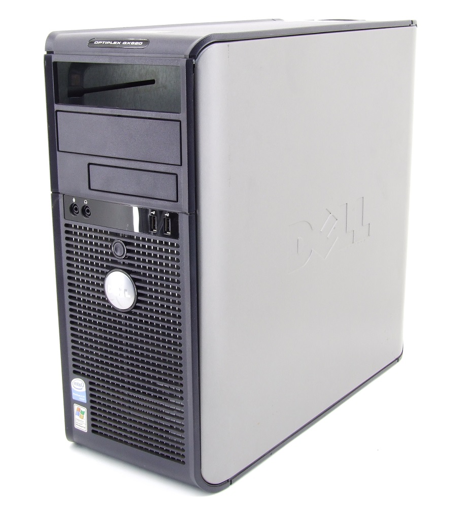 Dell Optiplex GX520 GX620 empty Midi Tower Computer Case PC Chassis ...