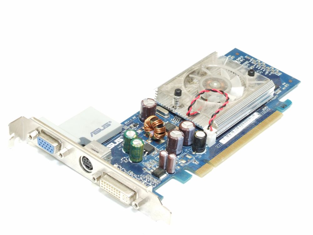 Asus nVidia GeForce 7300LE 256MB PCI Express Graphics Card DVI VGA ...
