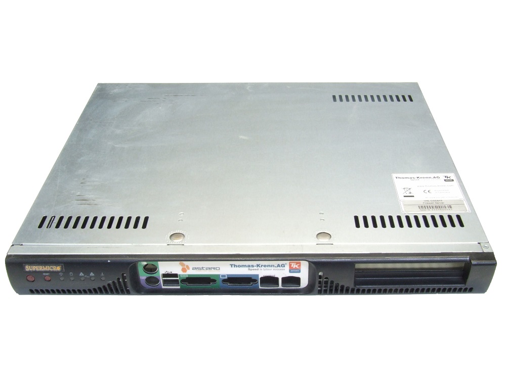 Supermicro SC-513 1U 19" inch Rack Server Case Chassis 1HE Leergehäuse leer