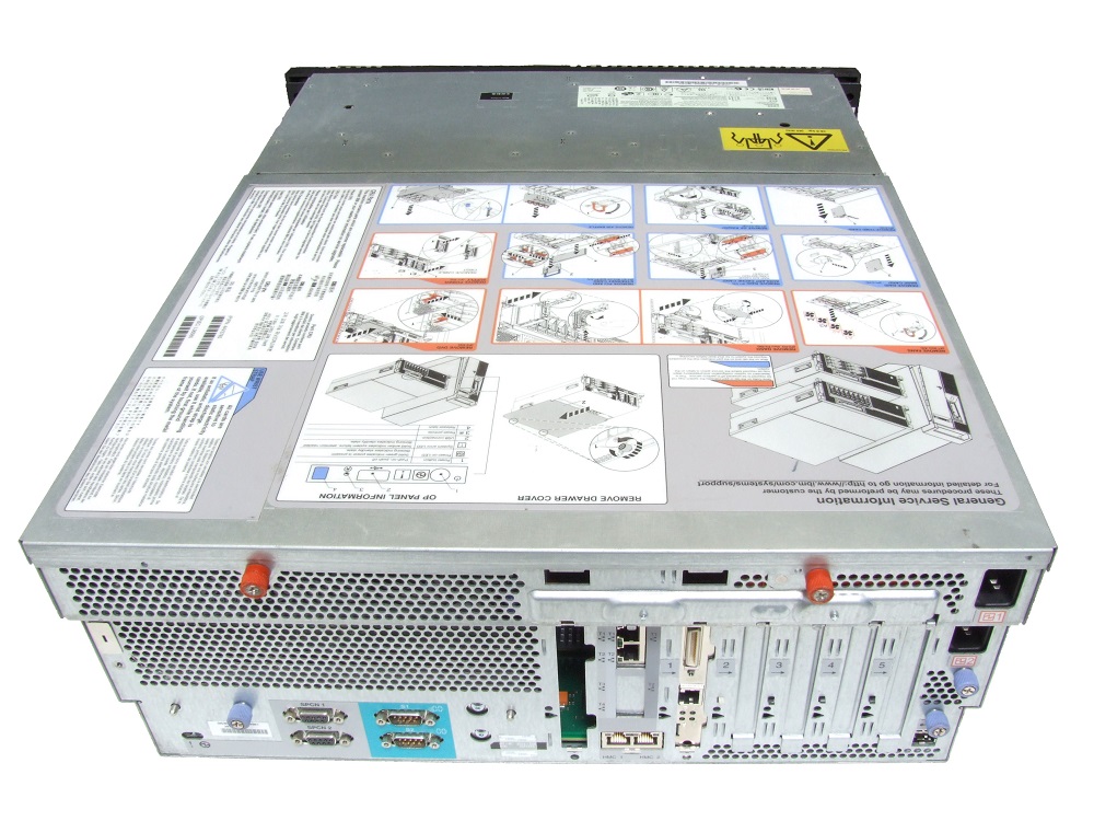 IBM Power 520 Server 8203-E4A Power6 P6 CPU Dual Core 2x 4.2GHz 16GB ...