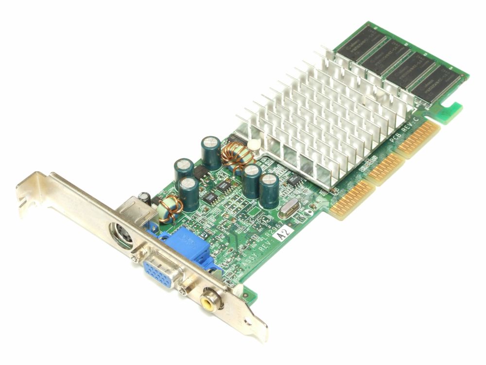 Leadtek Winfast A340 AGP8x PC Graphics Card 128MB nVidia GeForce FX5200 ...