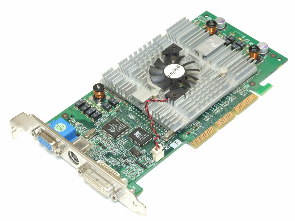 Leadtek Winfast Titanium 500 64MB AGP Graphics Card nVidia GeForce3 ...