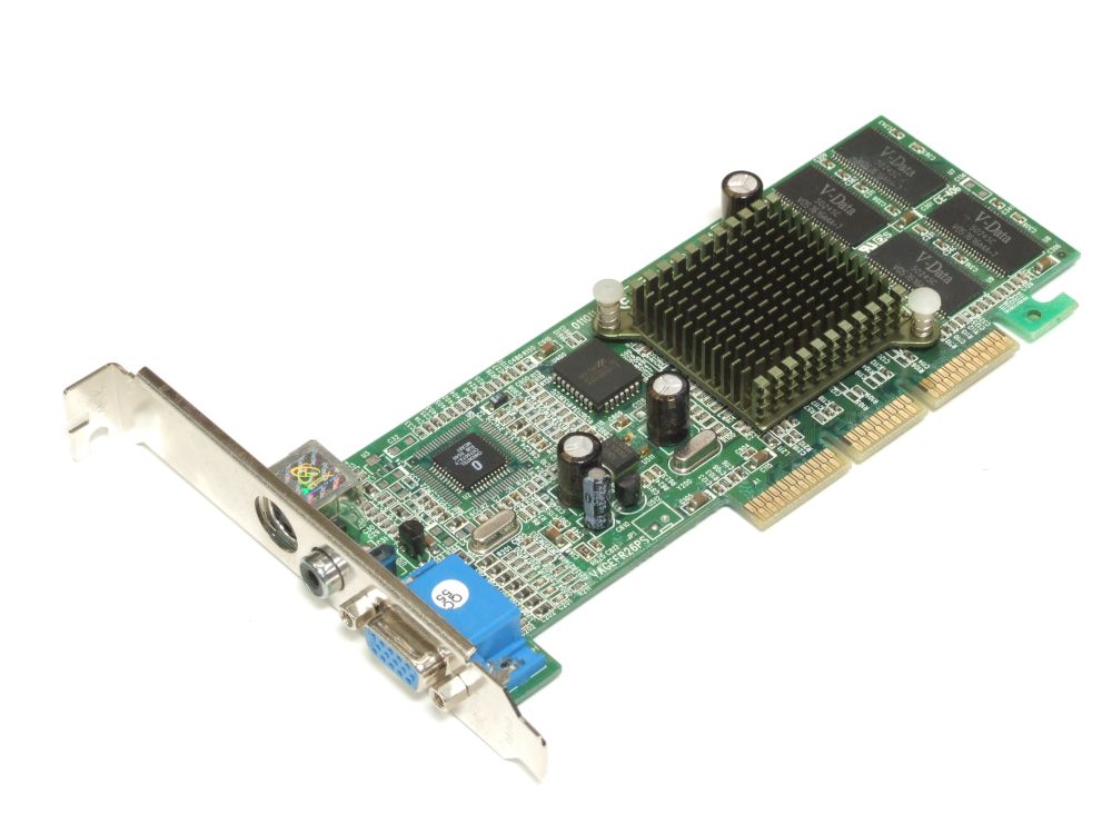 Pine nVidia GeForce2 MX400 64MB AGP Video Card TV RCA Composite PV-T07G ...