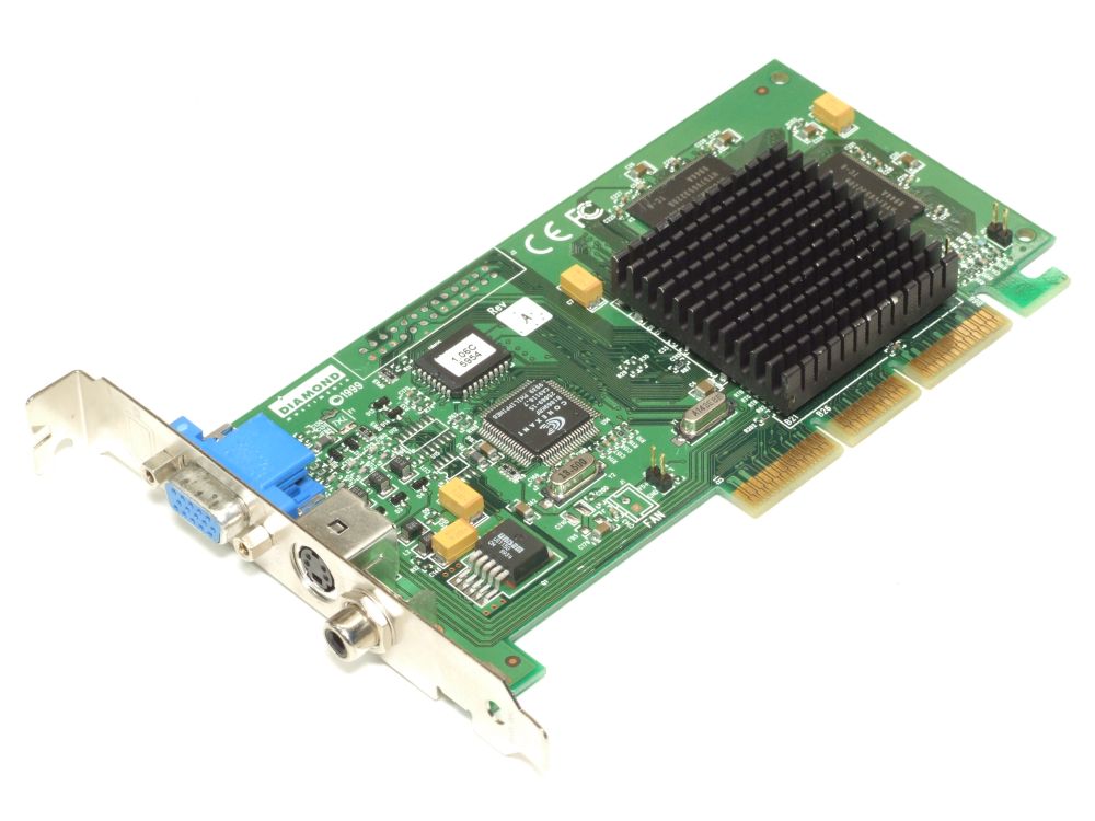 Diamond Viper II Z200 Retro Vintage AGP Video Multimedia Card 32MB S3 ...