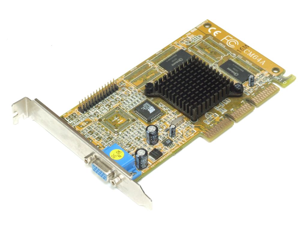 nVidia Riva TNT2 Model64 M64 16MB AGP PC Video Card/Computer ...