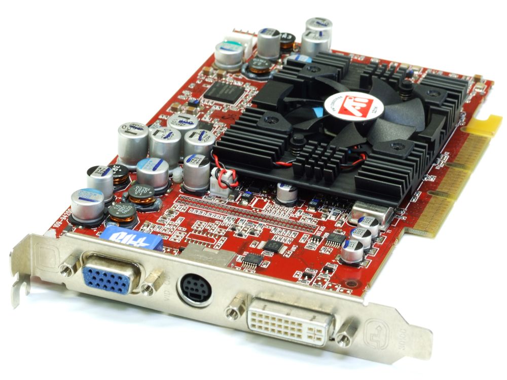 HIS 1029423430 071806 ATI Radeon 9700 128MB DDR AGP Video Card DVI 109 ...