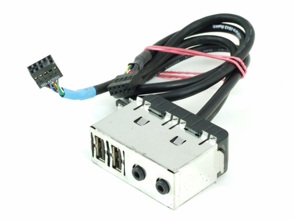 HP I/O Front Panel Assembly USB Audio dx2200/2250 dx2300 MT Micro-Tower ...