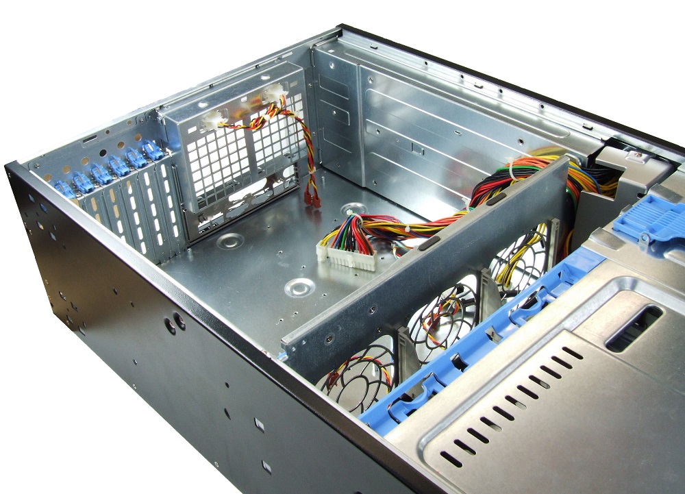 Supermicro SC745 19" Zoll 4U Rack Server Chassis Case 4HE Gehäuse black ...