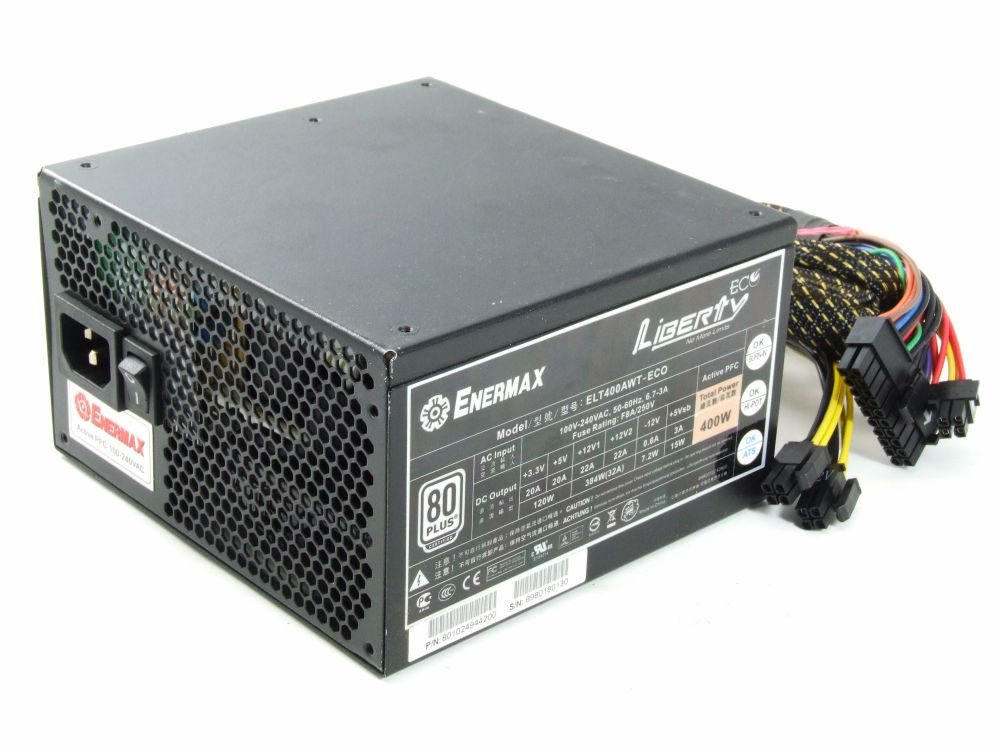Enermax Liberty ELT400AWT-ECO 400W Power Supply Netzteil Cable/Kabel ...