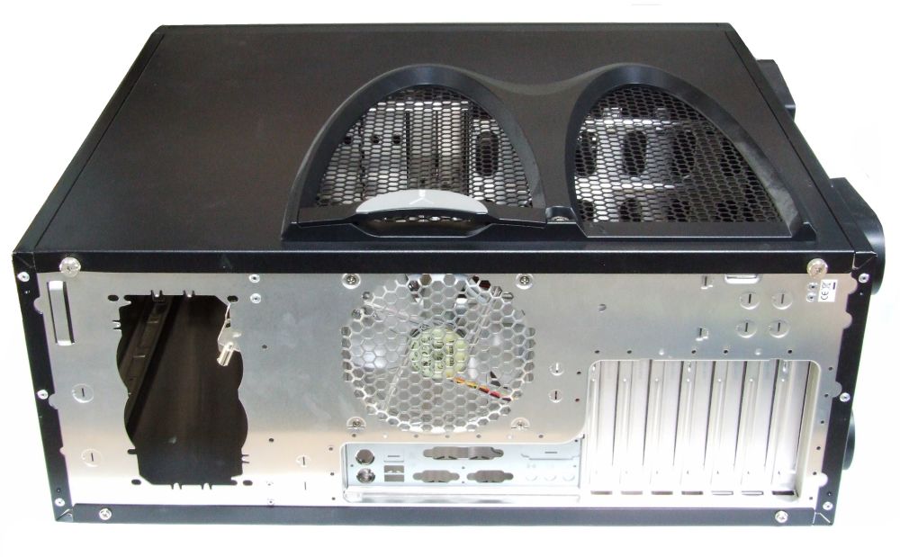 Thermaltake Shark Tower Black Aluminium ATX Computer PC Case Chassis ...