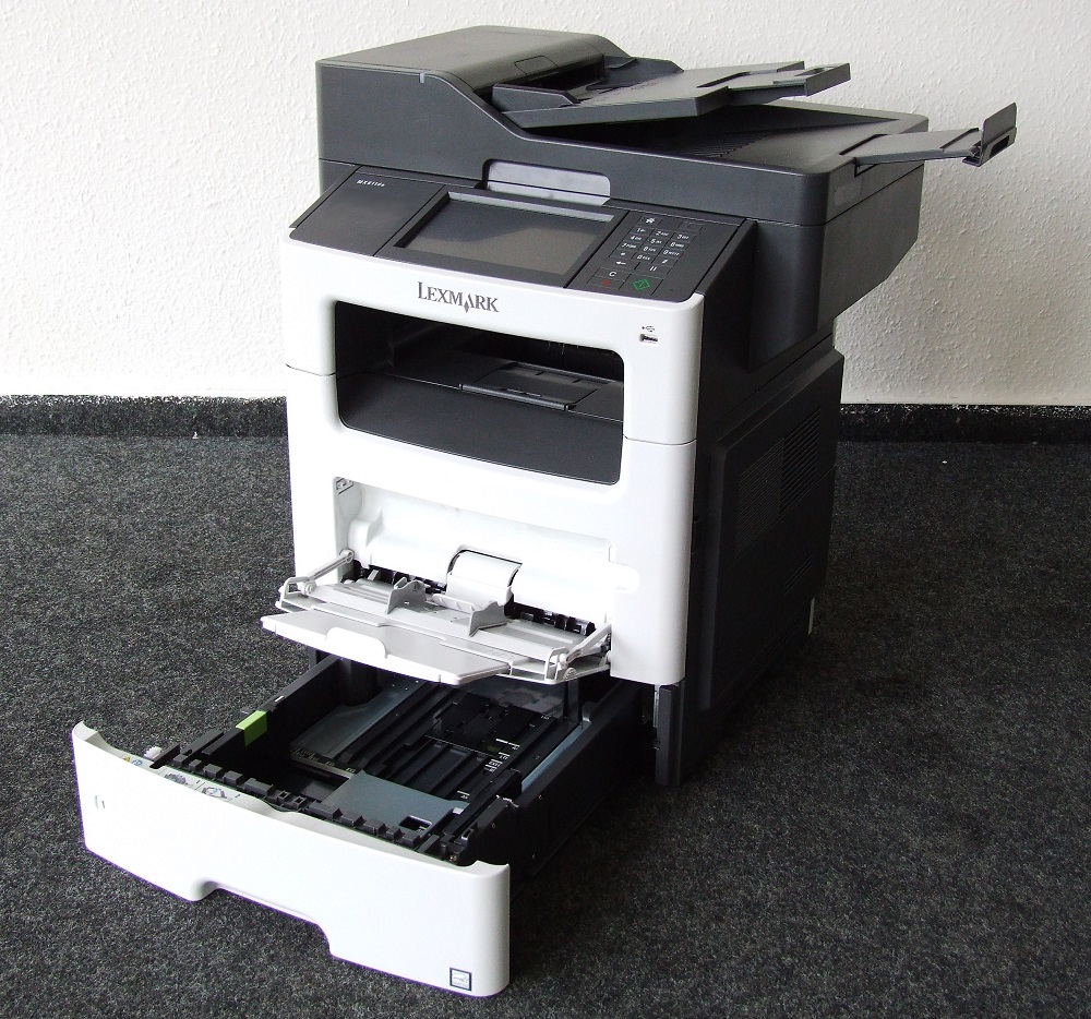 Lexmark MX611de Multifunktions-Gerät Mono Laser-Drucker Kopierer ...