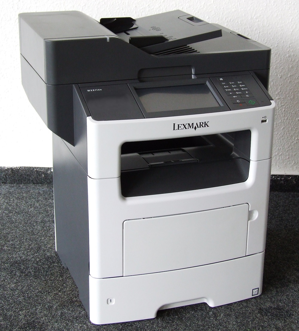 Lexmark MX611de Laser Drucker Fax Kopierer Scanner Office Printer MFP 35S6749