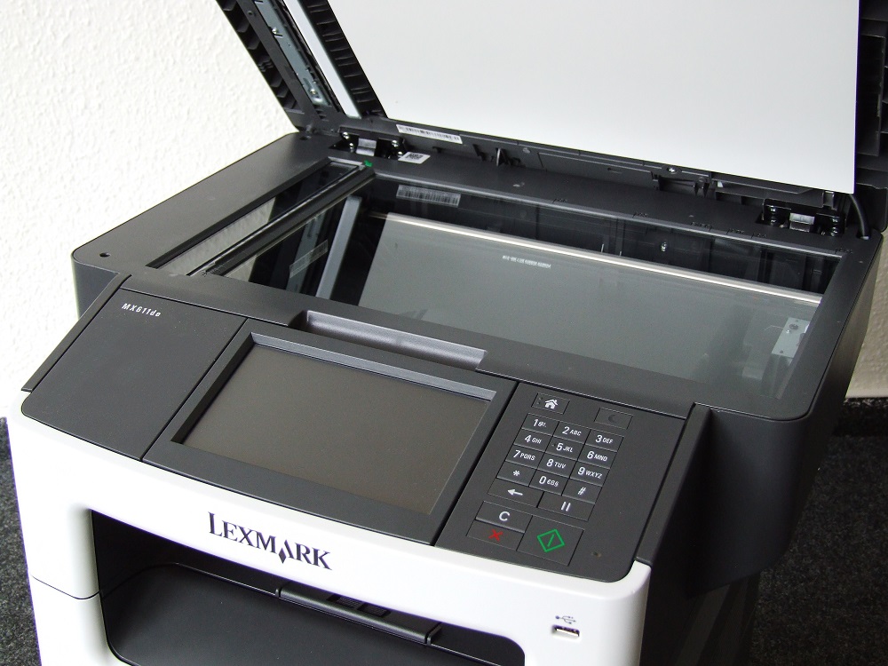 Lexmark MX611de Laser Drucker Fax Kopierer Scanner Office Printer MFP ...