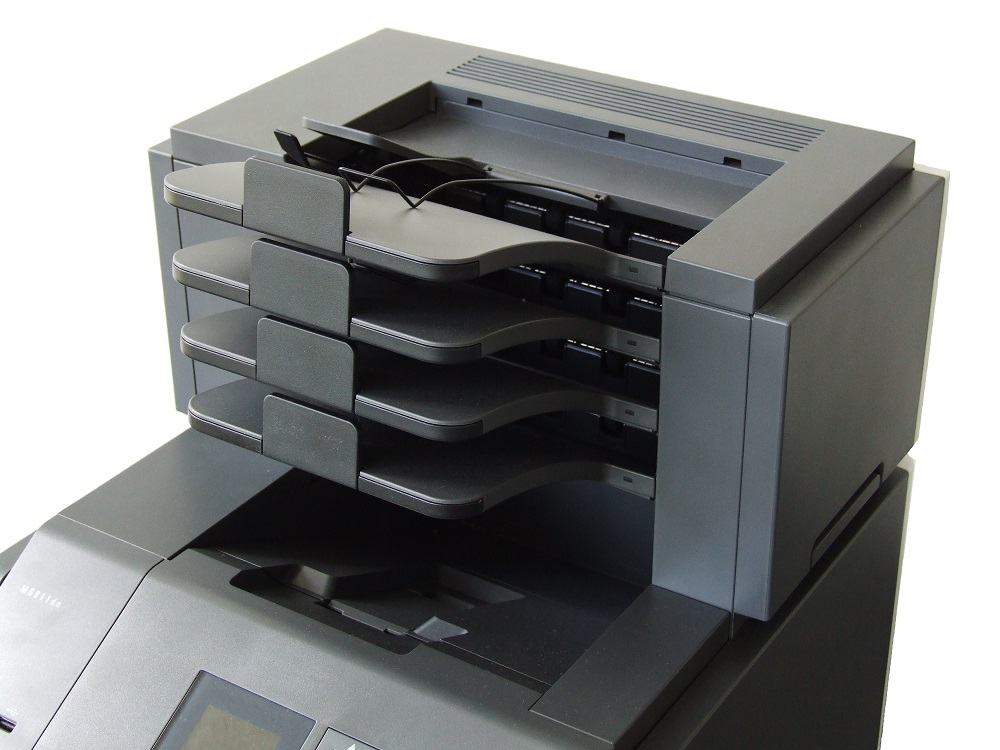 Lexmark MS811dn Laser Drucker Printer +Mailbox Finisher Sorter max ...