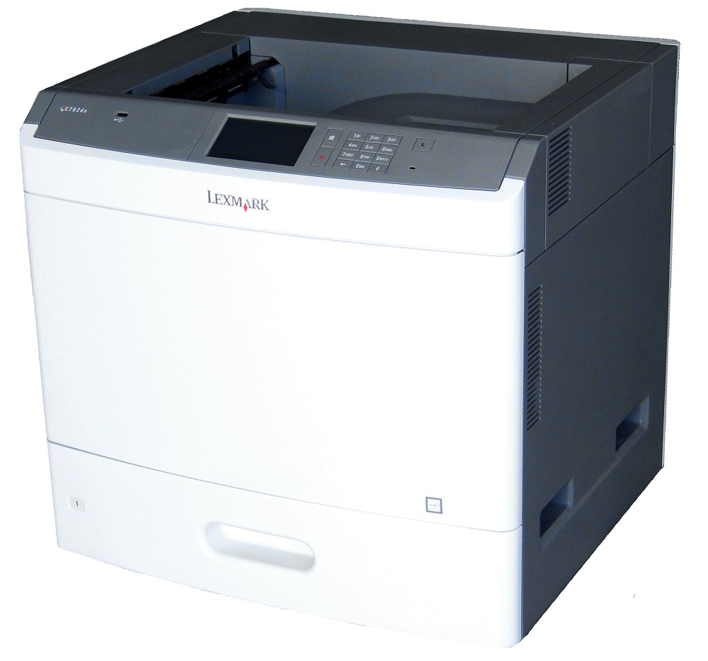 Lexmark C792de Farb Laser Netzwerk Drucker Color Network Printer defekt ...