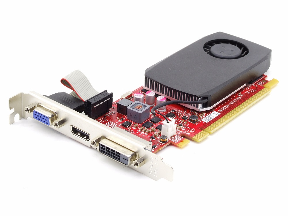 Dell 0TC2P0 nVidia GeForce GTX 745 4GB DDR3 PCIe Express Graphics Card ...