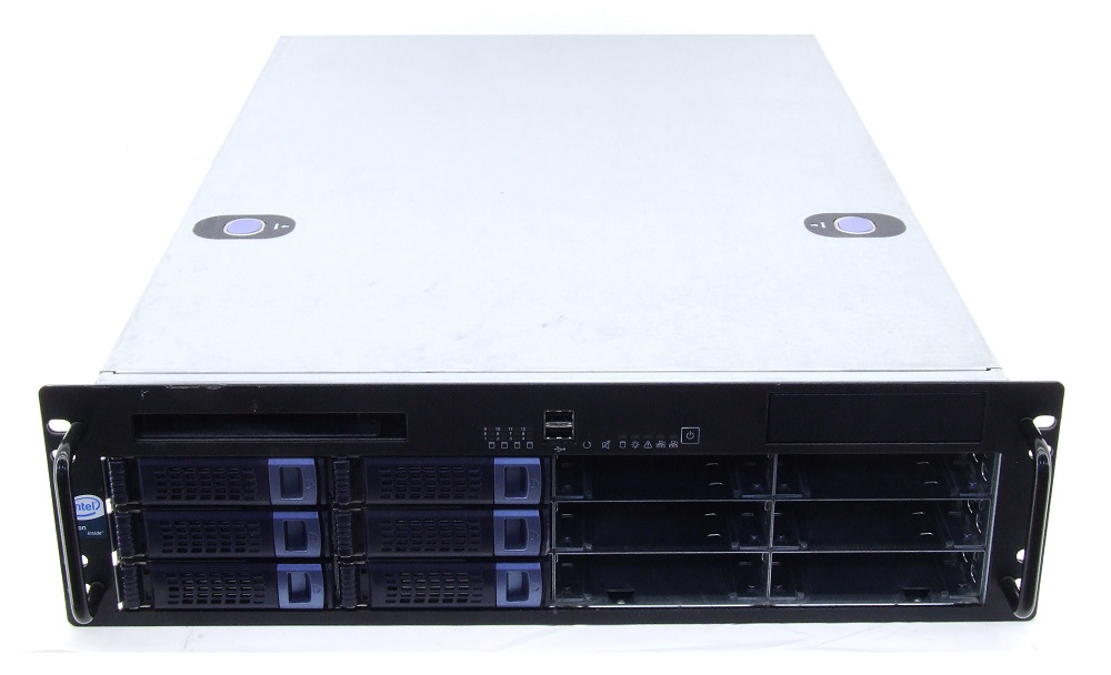 Chenbro RM31202 Server Chassis 3U 3HE 19" Rack Gehäuse 12x 3.5" SATA ...