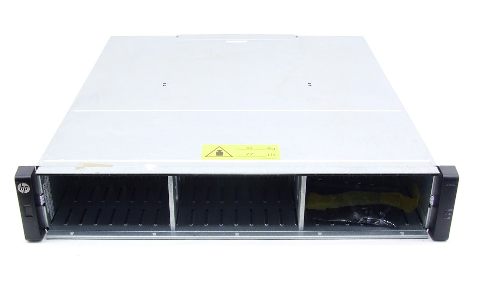 HP MSA P2000 G3 19" NAS Disk Array Chassis AP846B 582939-002 81 ...