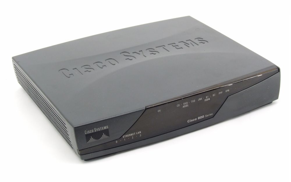Cisco 876 Integrated Services ADSL Router Model 870 800 Series CISCO876 ...