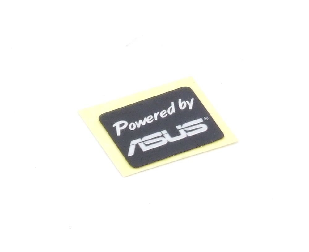 Powered by Asus Logo Sticker Badge Self-Adhesive Label Computer Laptop ...