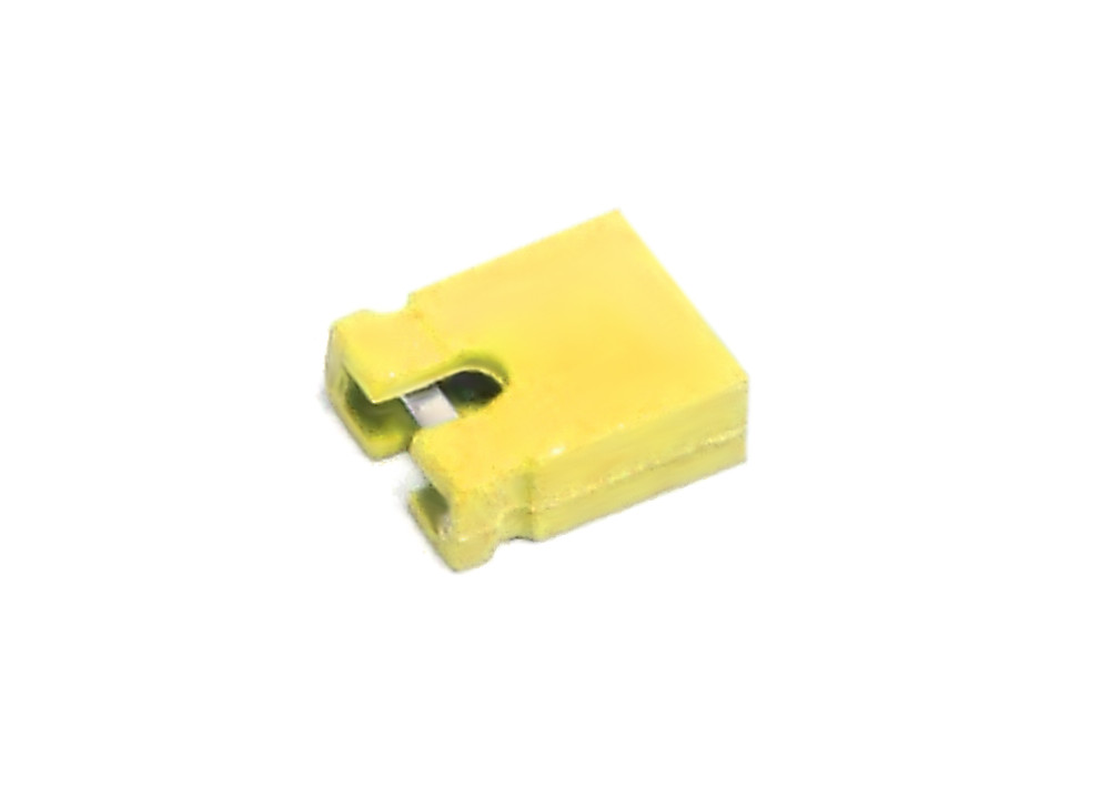 10x PC Jumper Shunts Bridge 2-Pin Mainboard Connector Yellow Stecker ...