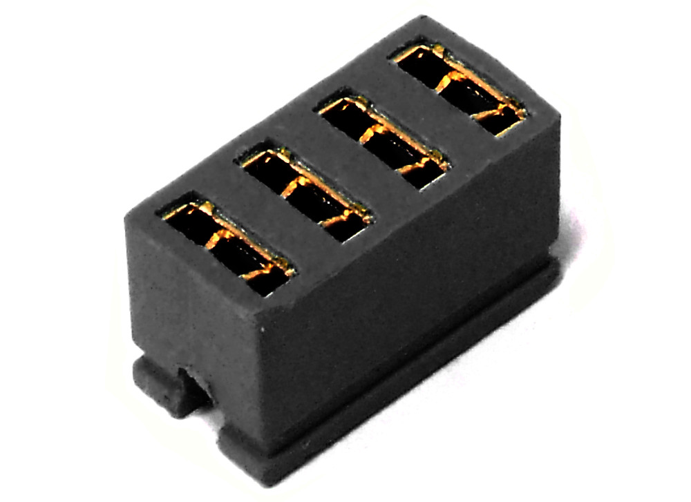 HDD PCB IDE Multi-Jumper 8-Pin 4-Row Header Black / 4fach Stecker ...