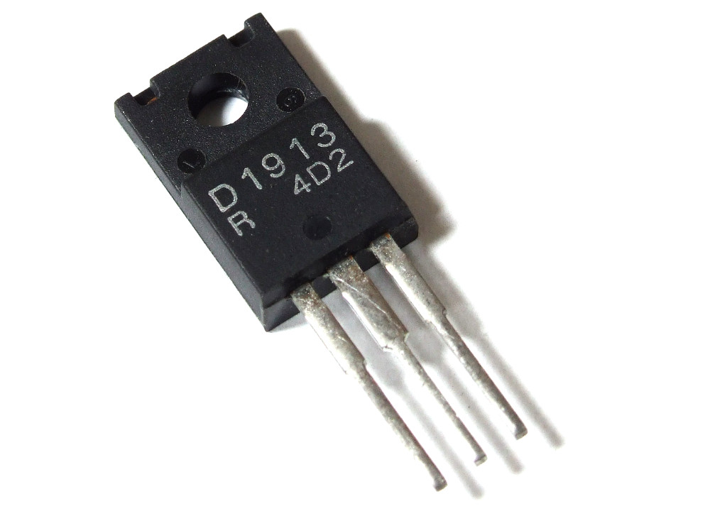 D1913 Insulated NPN Epitaxial Planar Silicon Transistor 60V 3A 2W ...