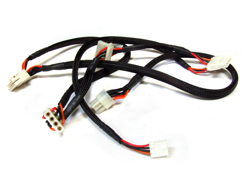 ATX 6/10-Pin to 3x 4-Pin Molex/1x Floppy CD-ROM Drive Power Cable ...