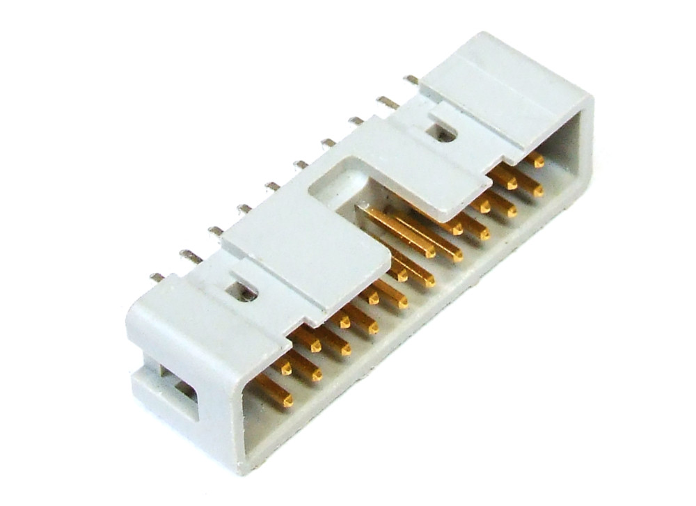 Amphenol 20-Pin Double Row Straight Shrouded Header Connector Buchse ...