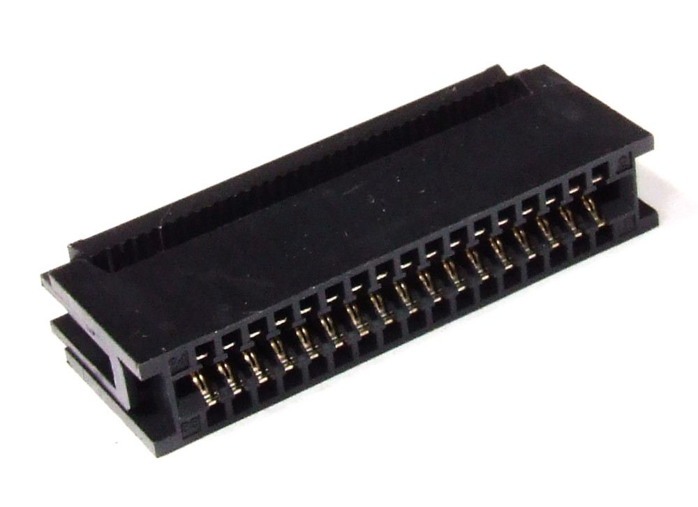 34-Pin Card Edge IDC Connector f/ Ribbon Cable/ Steckkarten-Buchse ...