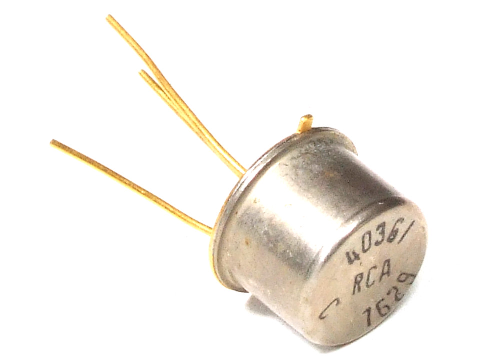 RCA 40361 Silicon NPN High Power Transistor Case TO-5 3-Pin 1Watt 70V ...