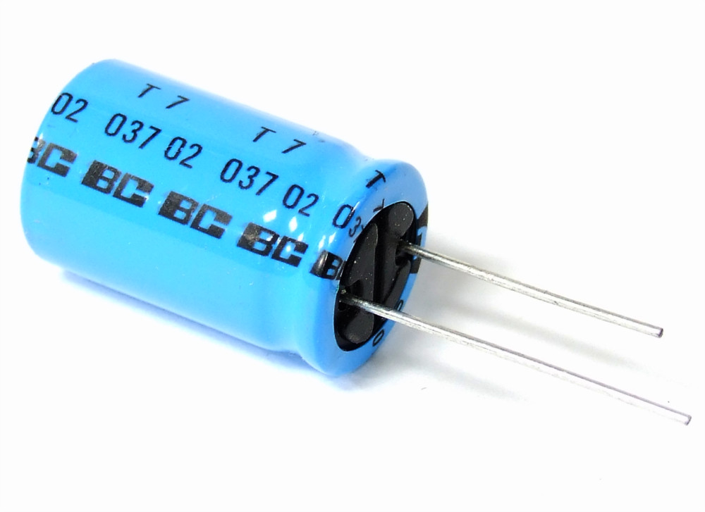 5x BC Components 1000µF 1mF 20% 50V Electrolytic Capacitor Kondensator ...