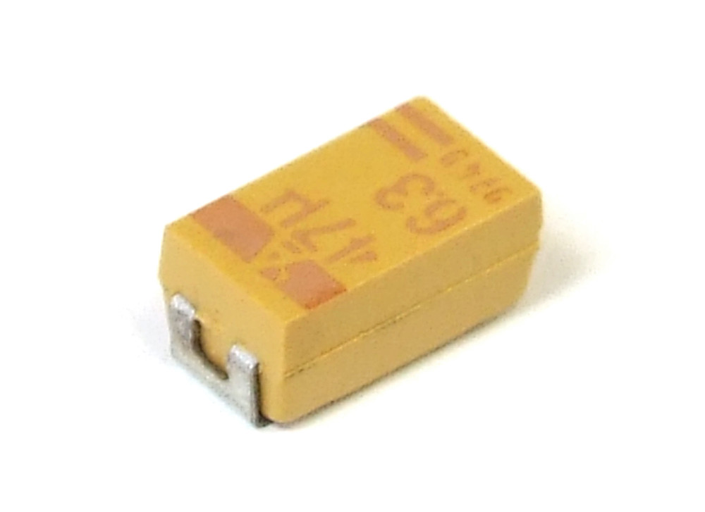 47µF 47uF 6.3V Case C 2312 6032 SMD Chip Tantalum Capacitor / Tantal ...
