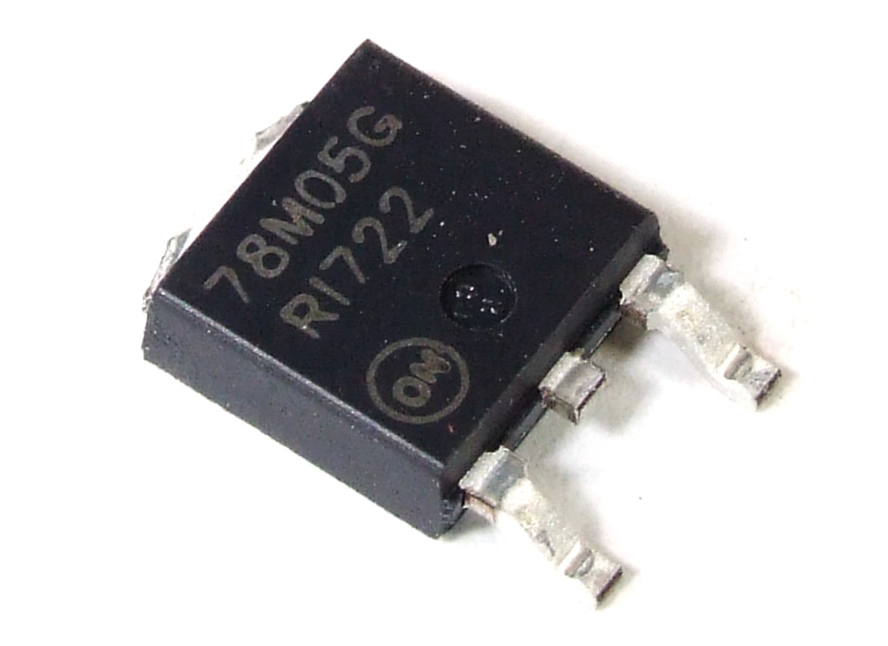 2x ON 78M05G Positive Voltage Regulator / Spannungsregler IC 5V 500mA ...